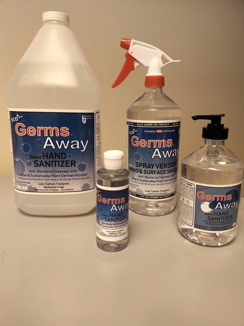 Germs Away Hand Sanitizer – Magic White